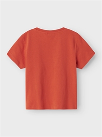 NAME IT Løs T-shirt Vagno Paprika LA